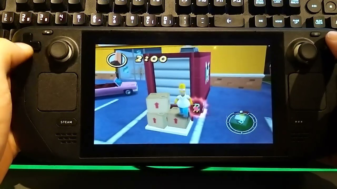 It's 'The Simpsons Hit & Run' On The Steam Deck! - YouTube