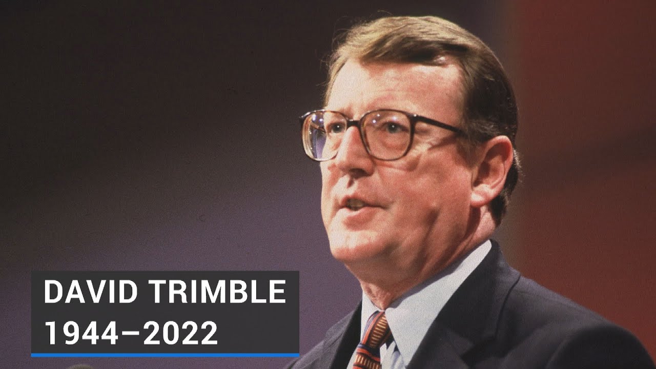Nobel laureate David Trimble dies aged 77 - YouTube