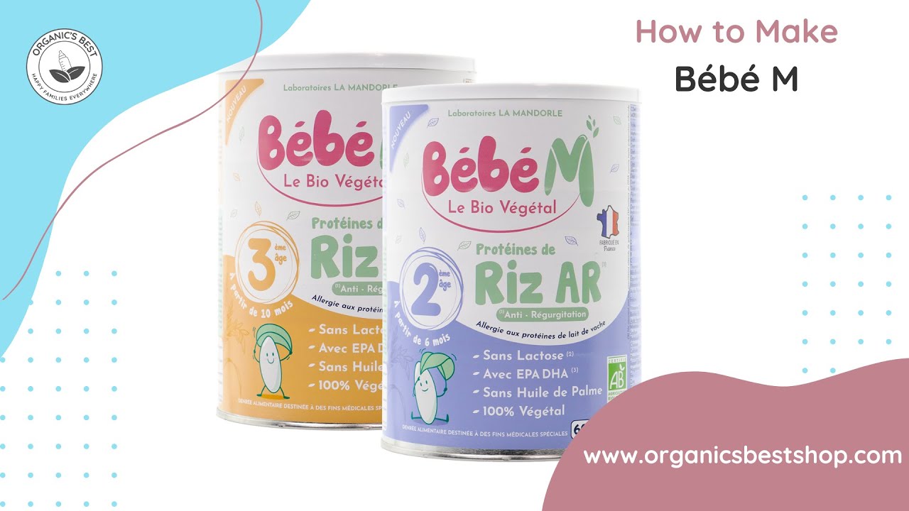 HOW TO MAKE BÉBÉ M VEGAN EUROPEAN BABY FORMULA - YouTube