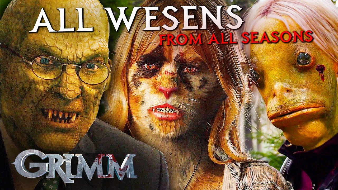 Every Wesen From Every Season in 10 minutes | Grimm - YouTube