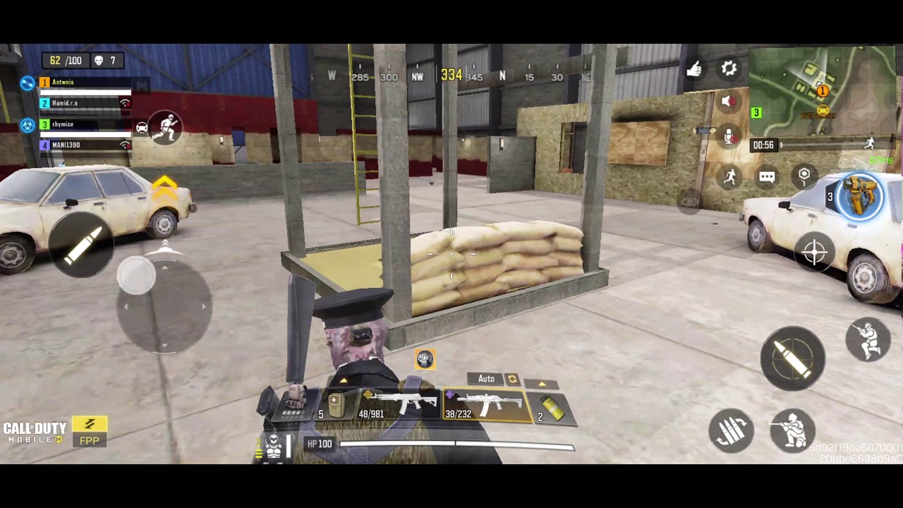 Call of Duty mobile on galaxy note 20 ultra - YouTube