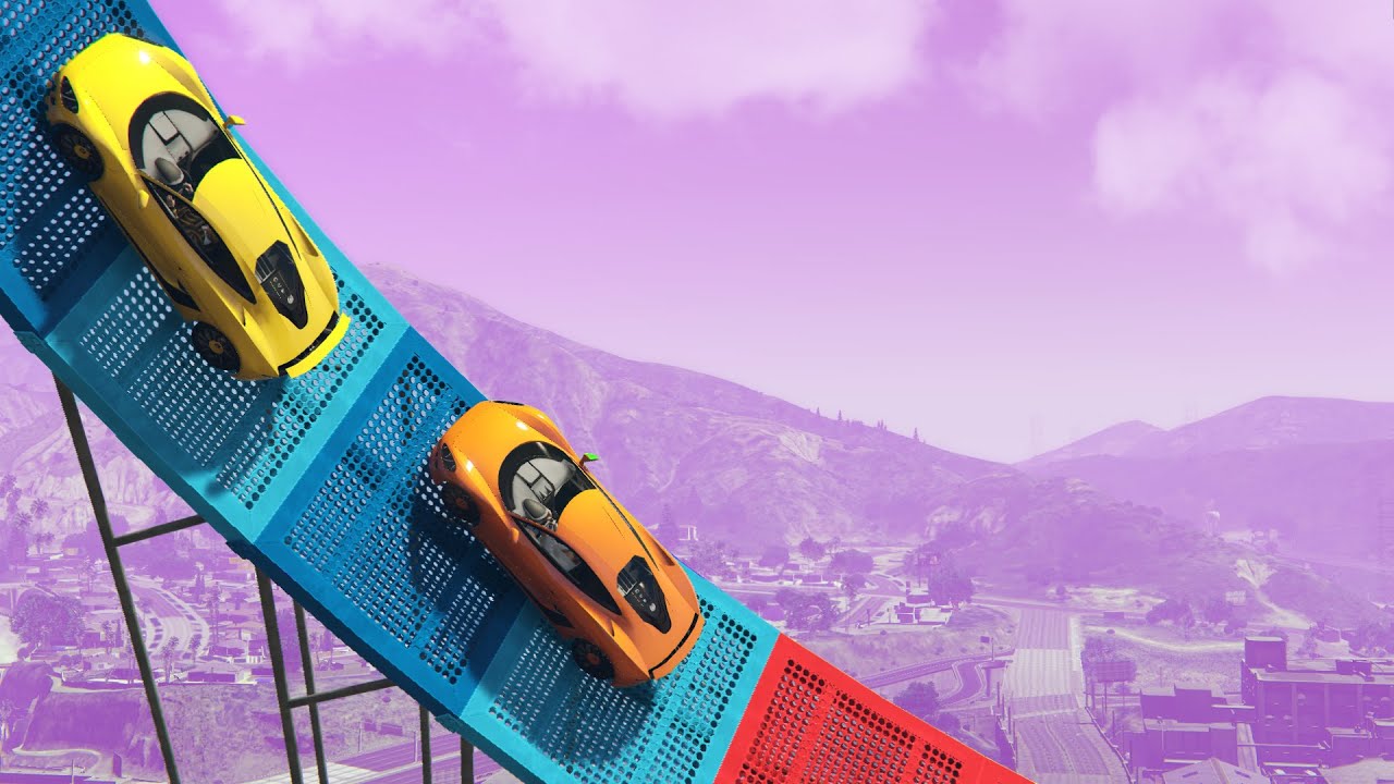 Teamwork did NOT last long on these GTA 5 Races... - YouTube