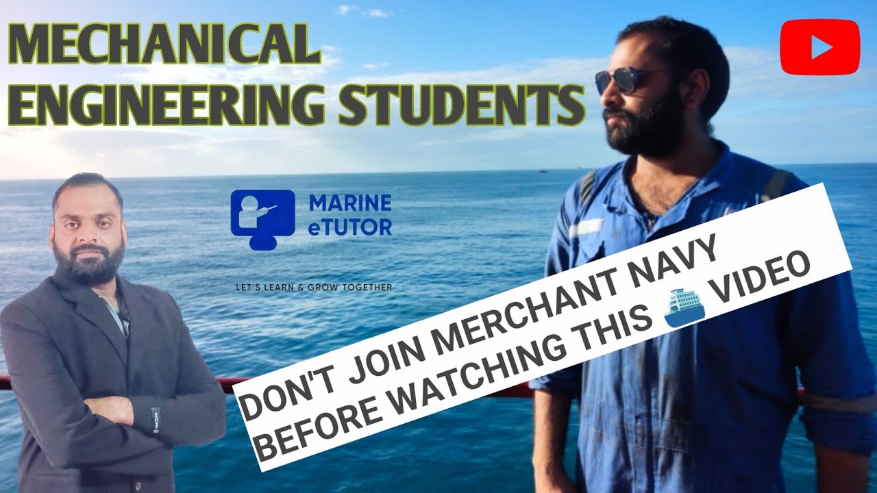 Graduate Marine Engineering|| Don't Join Merchant Navy Before Watching ...