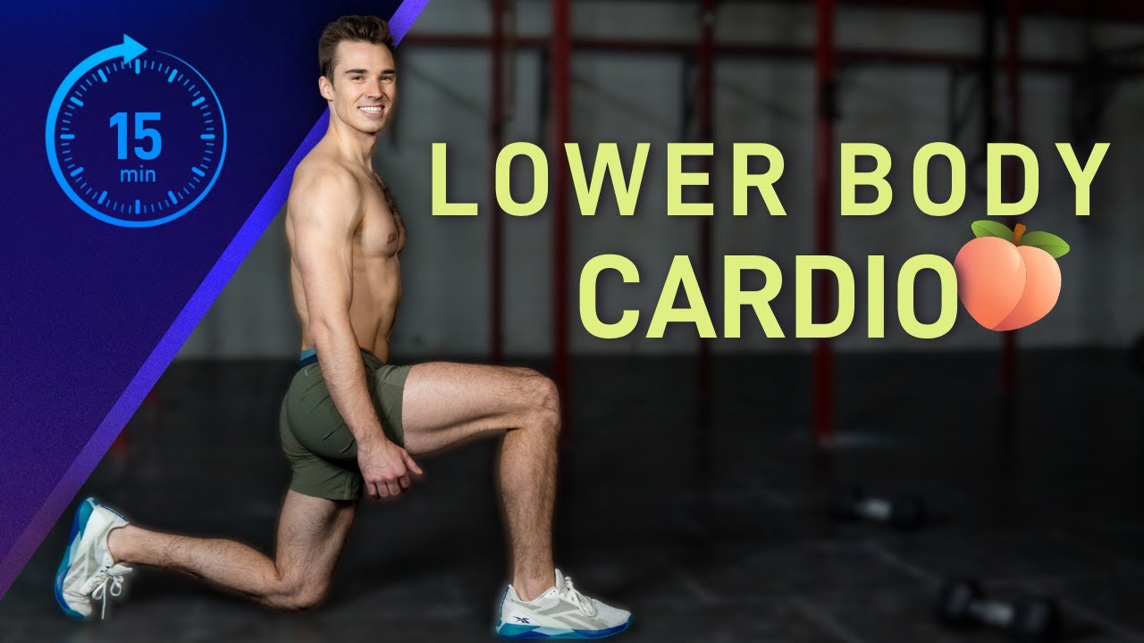 Booty + Cardio || 15 min Lower Body 🍑 Cardio Workout - YouTube