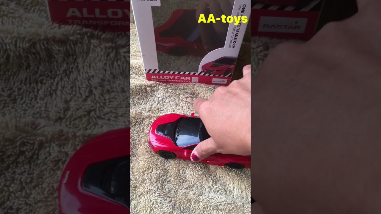 Mobil transformer - Alloy Car miniso review - YouTube