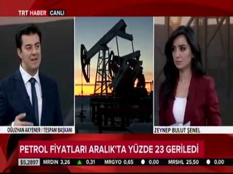 TRT Haber - TESPAM Başkanı Oğuzhan Akyener - Petrol Fiyatları