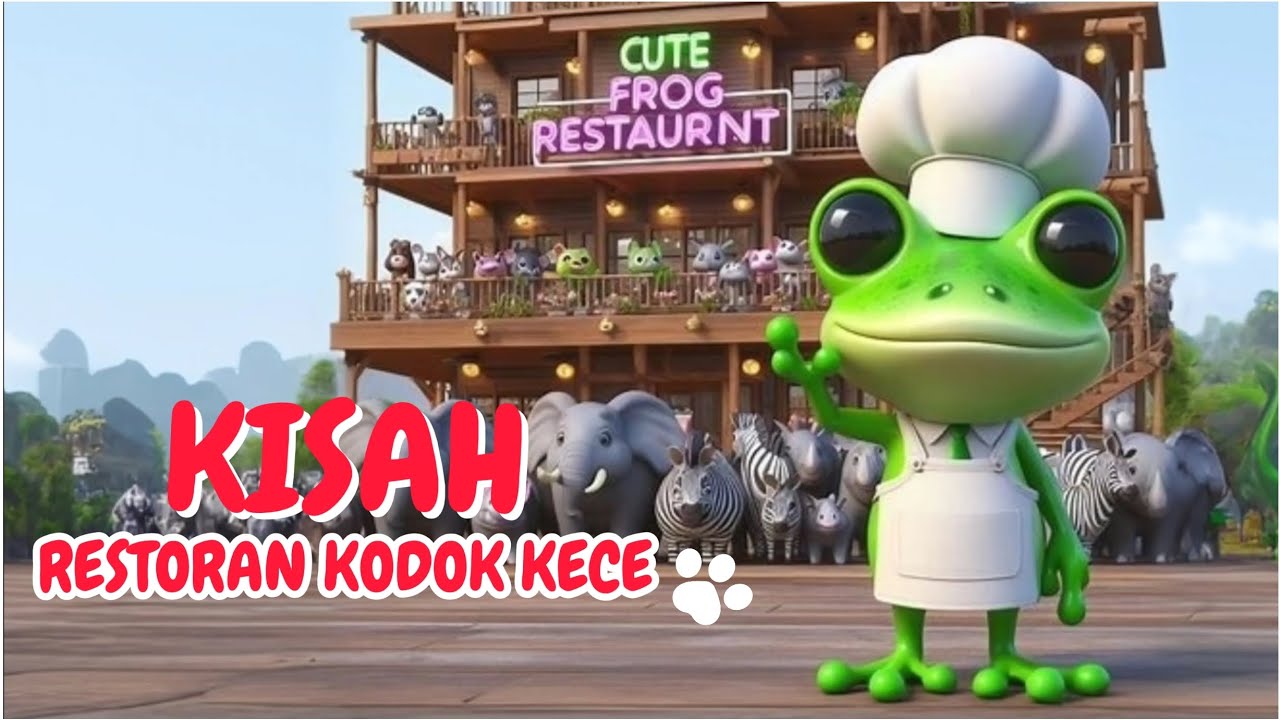 cerita anak- KISAH RESTORAN KODOK KECE | Dongeng sebelum tidur - YouTube
