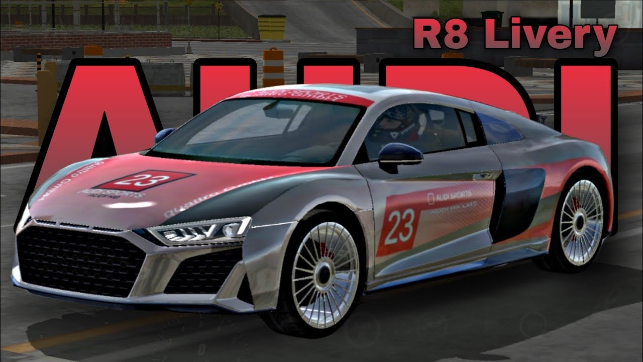 Audi R8 Livery Tutorial / Car Parking Multiplayer - YouTube