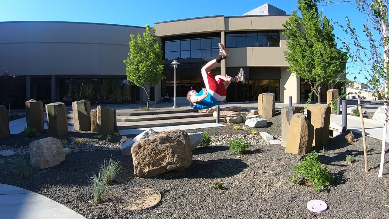 Adventure 36 - Parkour Vibes at The Local College Campus - YouTube