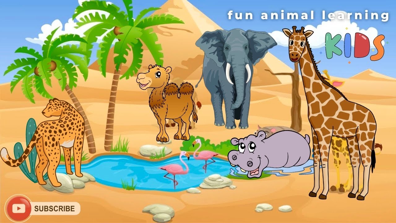 animal planet for kids - animal sounds - fun animal learning - YouTube