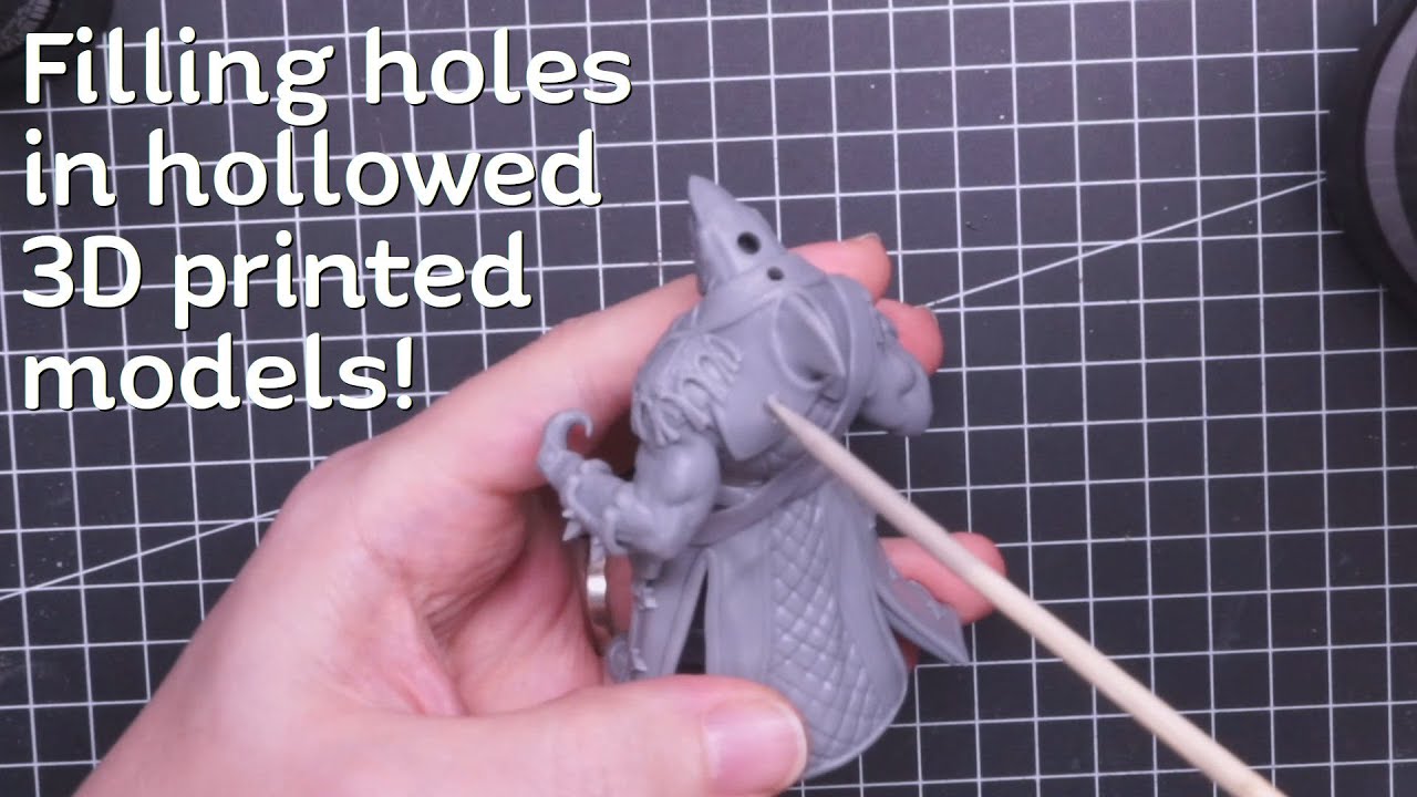 Filling Holes In Hollowed 3D Printed Models YouTube Filling Holes In Hollowed 3D Printed Models YouTube