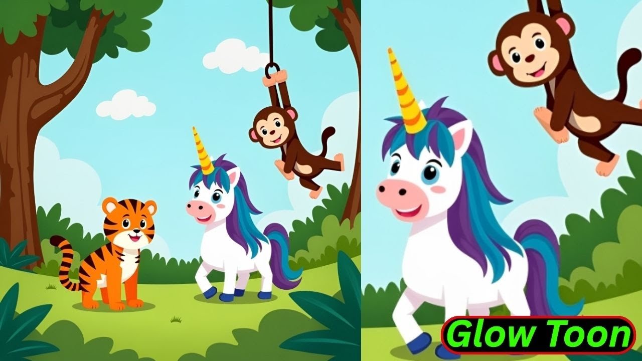 “Caught a Fish Alive Finger Family Song!” + glow toon - YouTube