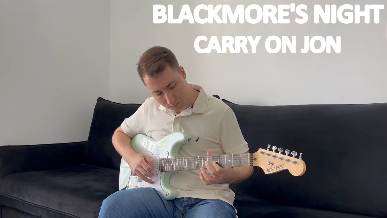 Blackmore's Night - Carry On Jon Cover | Amit Laish - YouTube