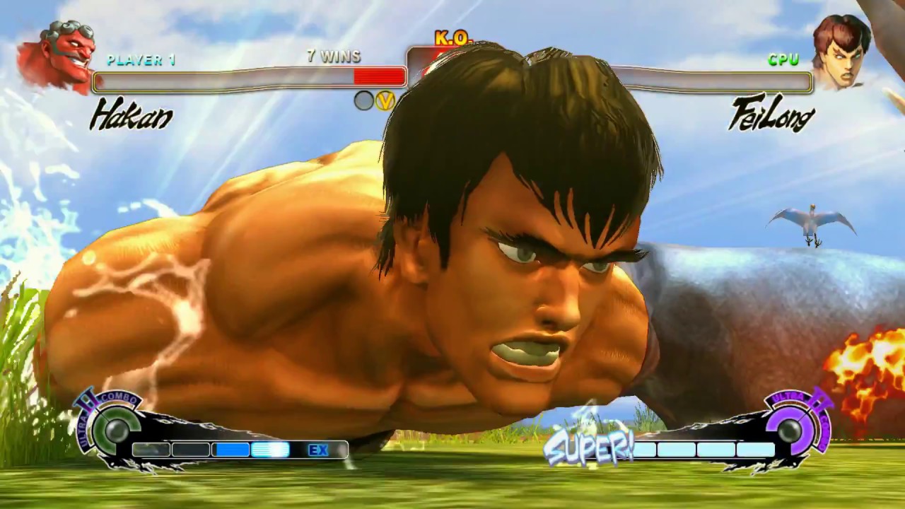 Hakan's Oil Combination Hold Ultra with SSF4 Arcade Victory Quotes ...