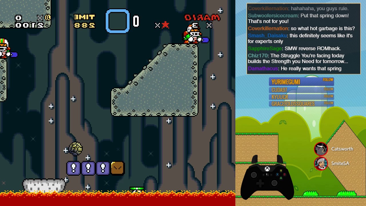 dlroW oiraM repuS (Backwards Mario World Romhack) - YouTube