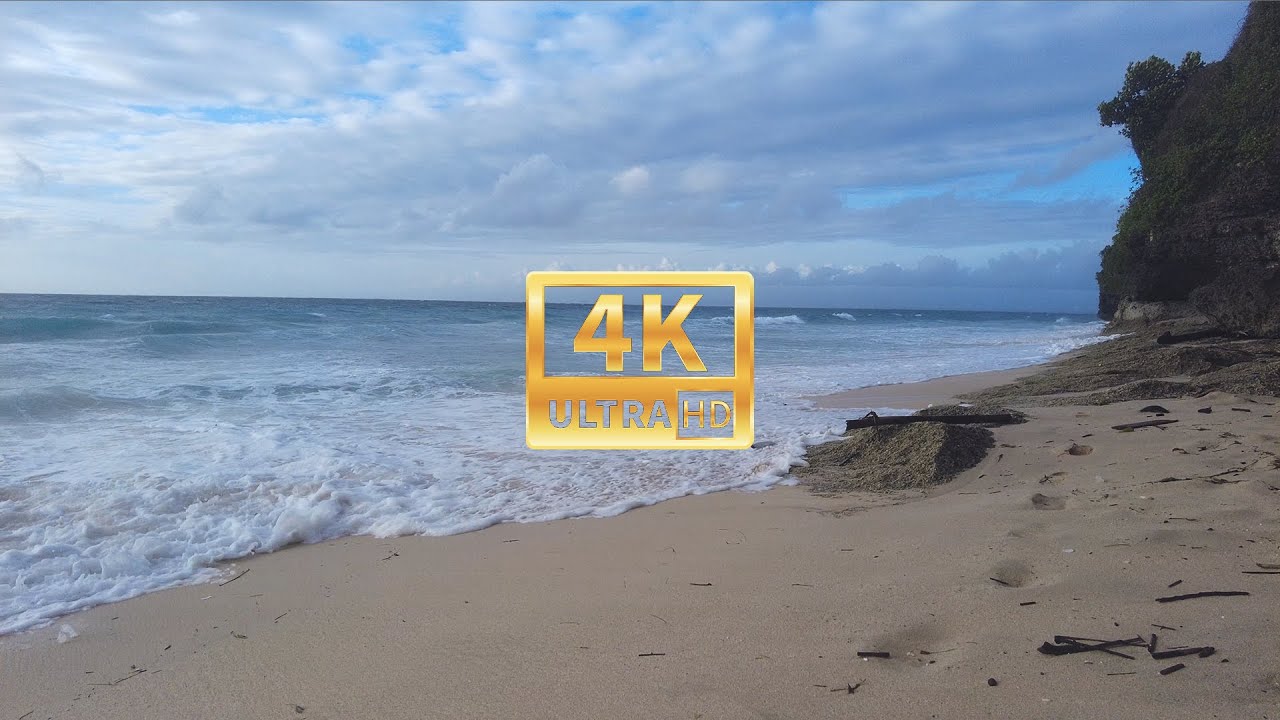 Ocean Beach 4K: Stunning view of the beautiful ocean - YouTube