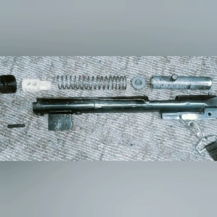 SS-22 Gun mechanism (homemade airsoft guun) - YouTube