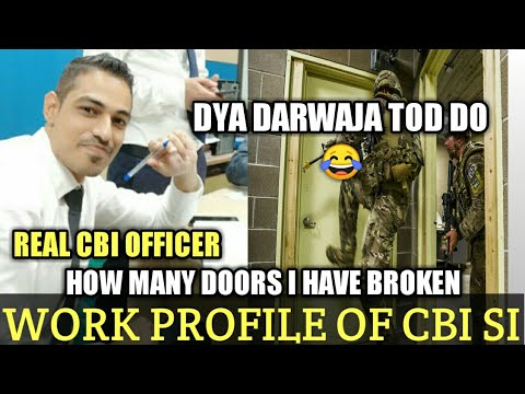 CBI Sub Inspector || Job Profile || Work Profile of CBI SI || Life in ...