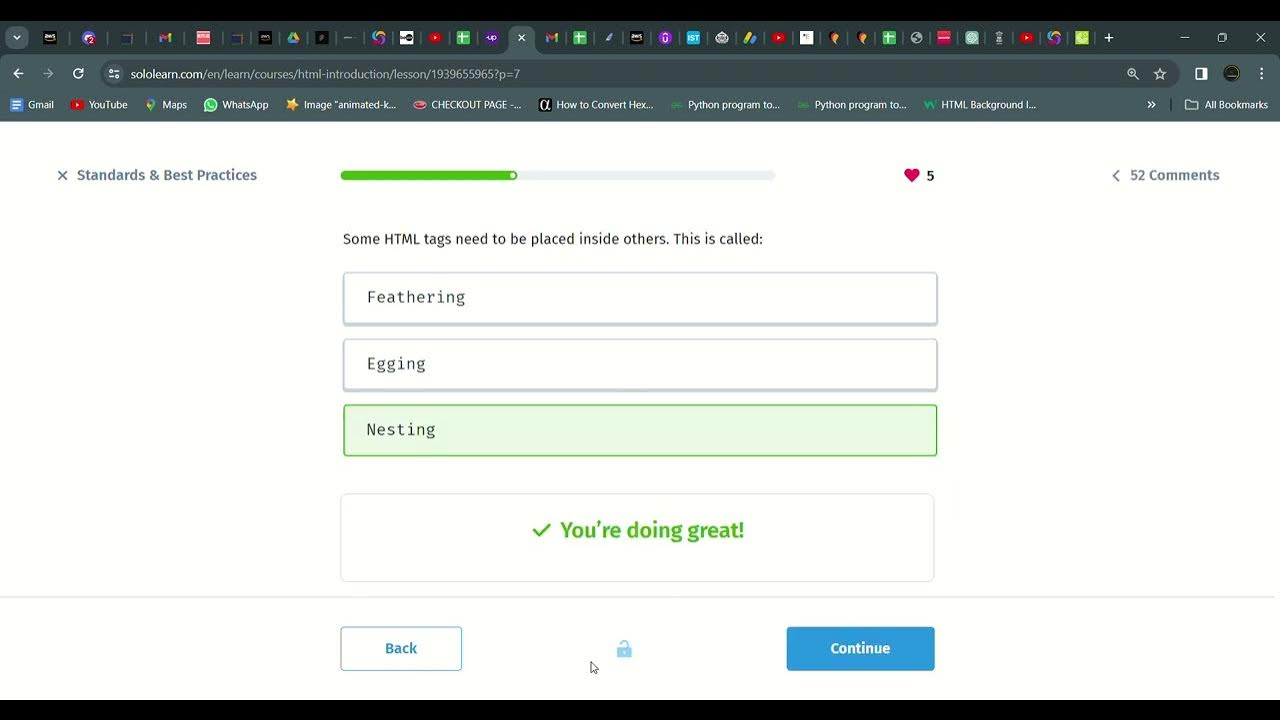 10 Standards & Best Practices | Introduction to HTML | Sololearn - YouTube