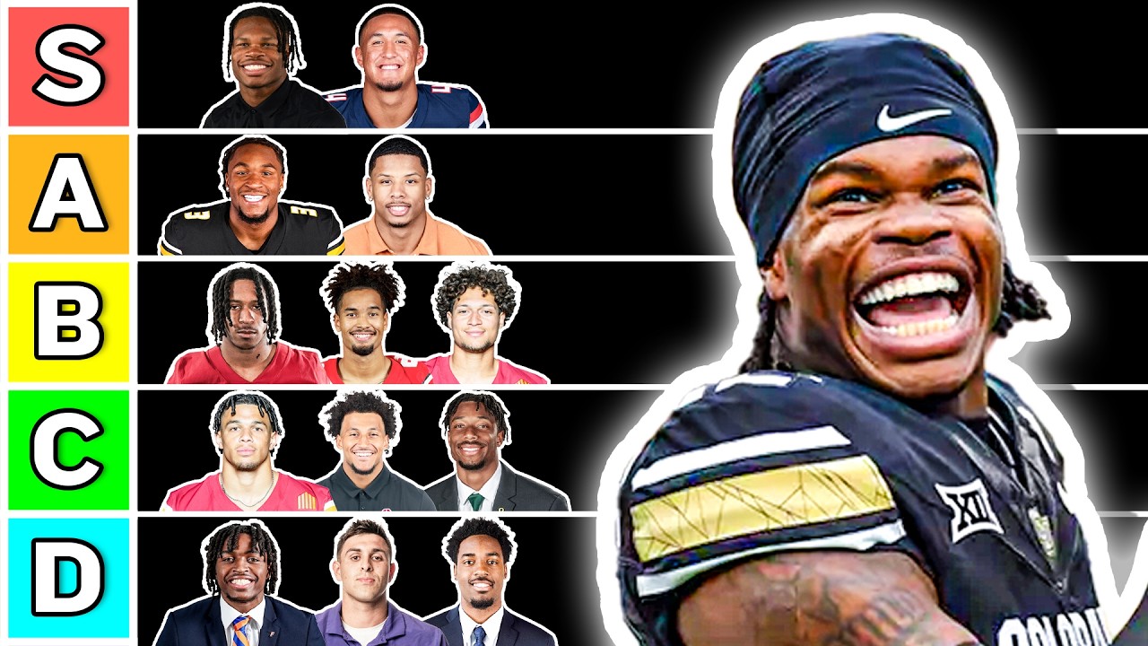 2025 NFL Draft: Ranking the Top 15 WRs & Their Player Comp - YouTube