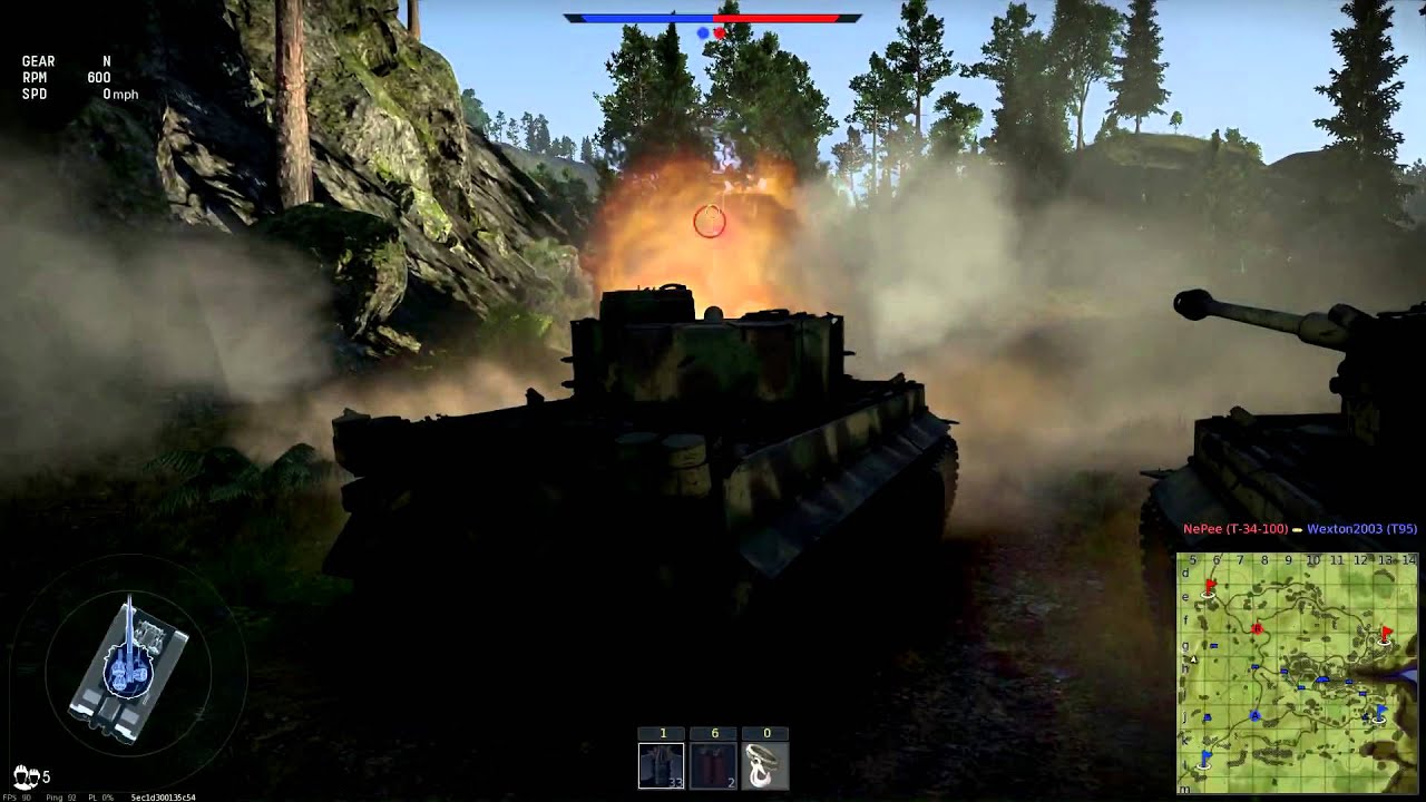 War Thunder | Tiger Tank - Gameplay (With Dan) - YouTube