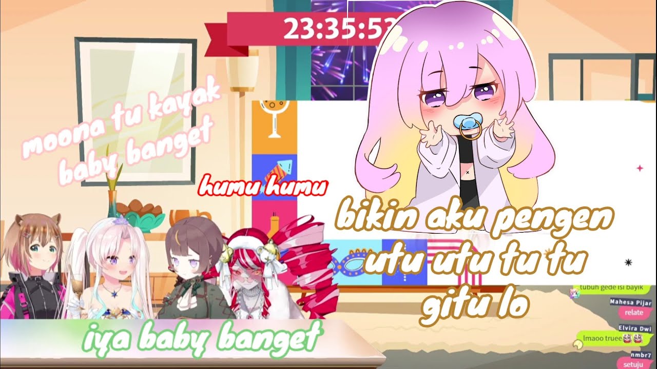 moona adalah baby di holo ID - YouTube