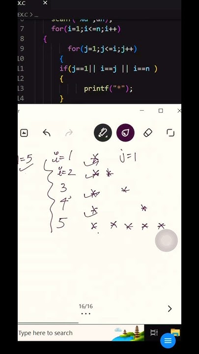 Pattern Printing Program In C Shorts Shortsvideo Viral Ytshorts Ytindia Programming