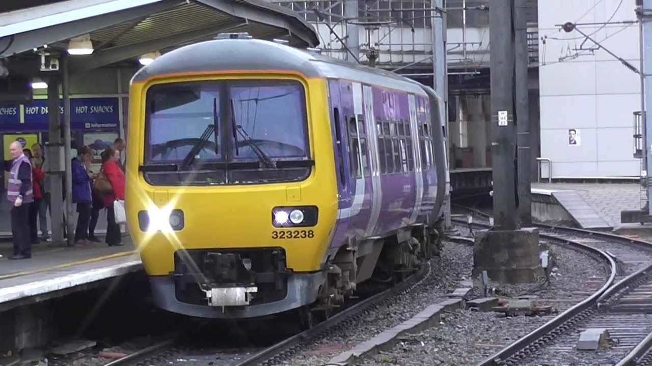 Northern Rail 323238 Departs Manchester Piccadilly For Manchester ...