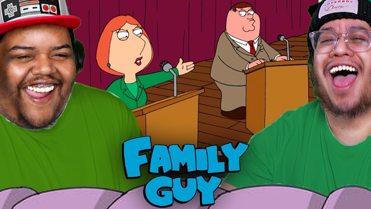 Family Guy 2x10 "Running Mates'" REACTION - YouTube