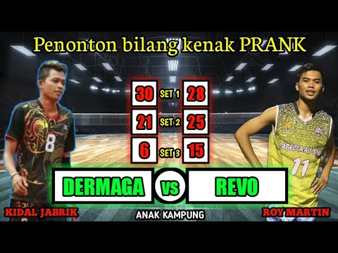 Set 1-2&3 Putra (PBV. DERMAGA) vs (PBV. REVO) 32 Besar Turnamen Bola Voli BUPATI CUP 1 LYBASS ...