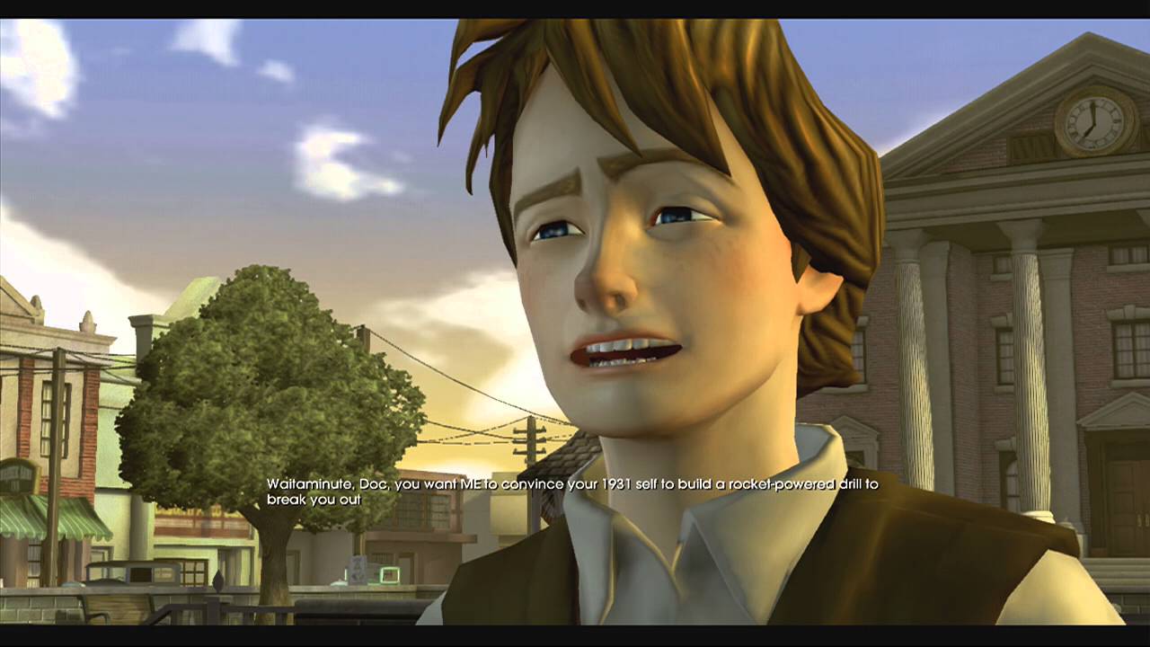 Telltale's Back to the Future Walkthrough Part 4 (XBOX 360) - YouTube