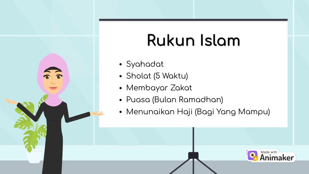 Rukun Islam | Materi Sekolah Dasar (SD) | Media Pembelajaran - YouTube