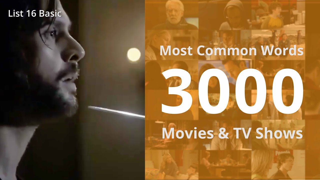 List 16 Basic | Most Common English Words 3000 | Daily Spoken Phrases ...