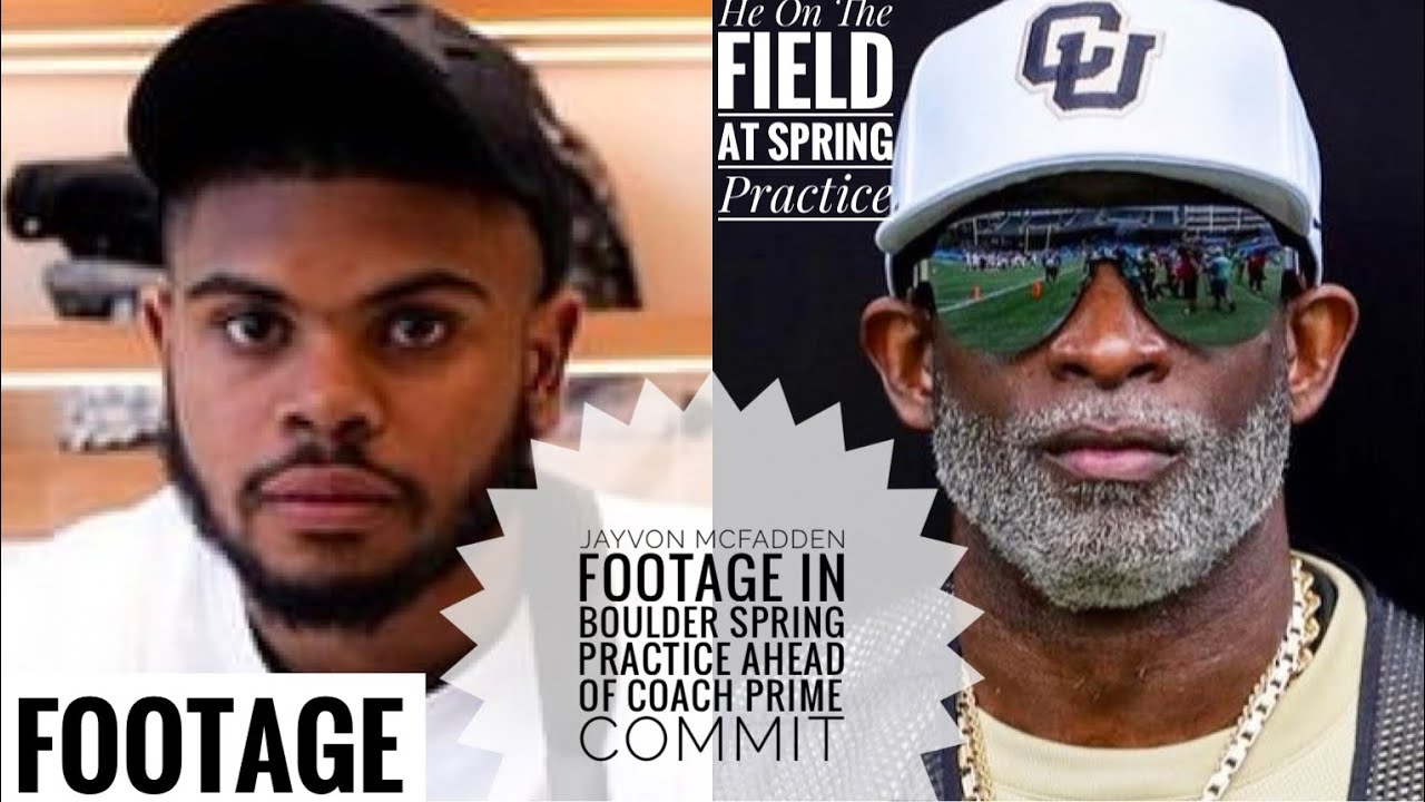 Jayvon McFadden REVEALS FOOTAGE In Boulder On Practice Field for Coach ...