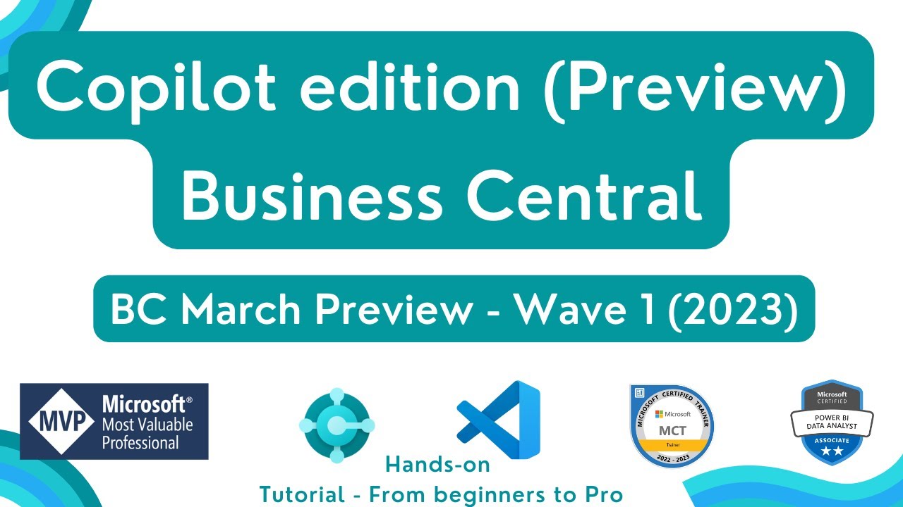 copilot edition in business central | copilot preview in business ...
