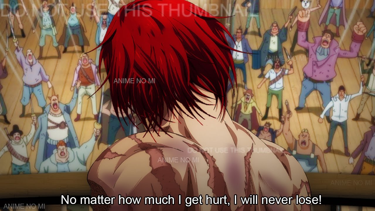 The World's Reaction When Shanks Reveals His Scars! - One Piece - YouTube