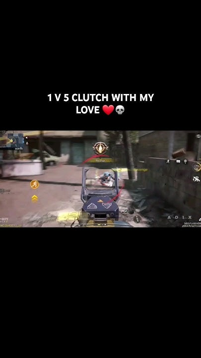 CODM 1V5 CLUTCH 🥀🗿 #adix #cod #shots #trending - YouTube
