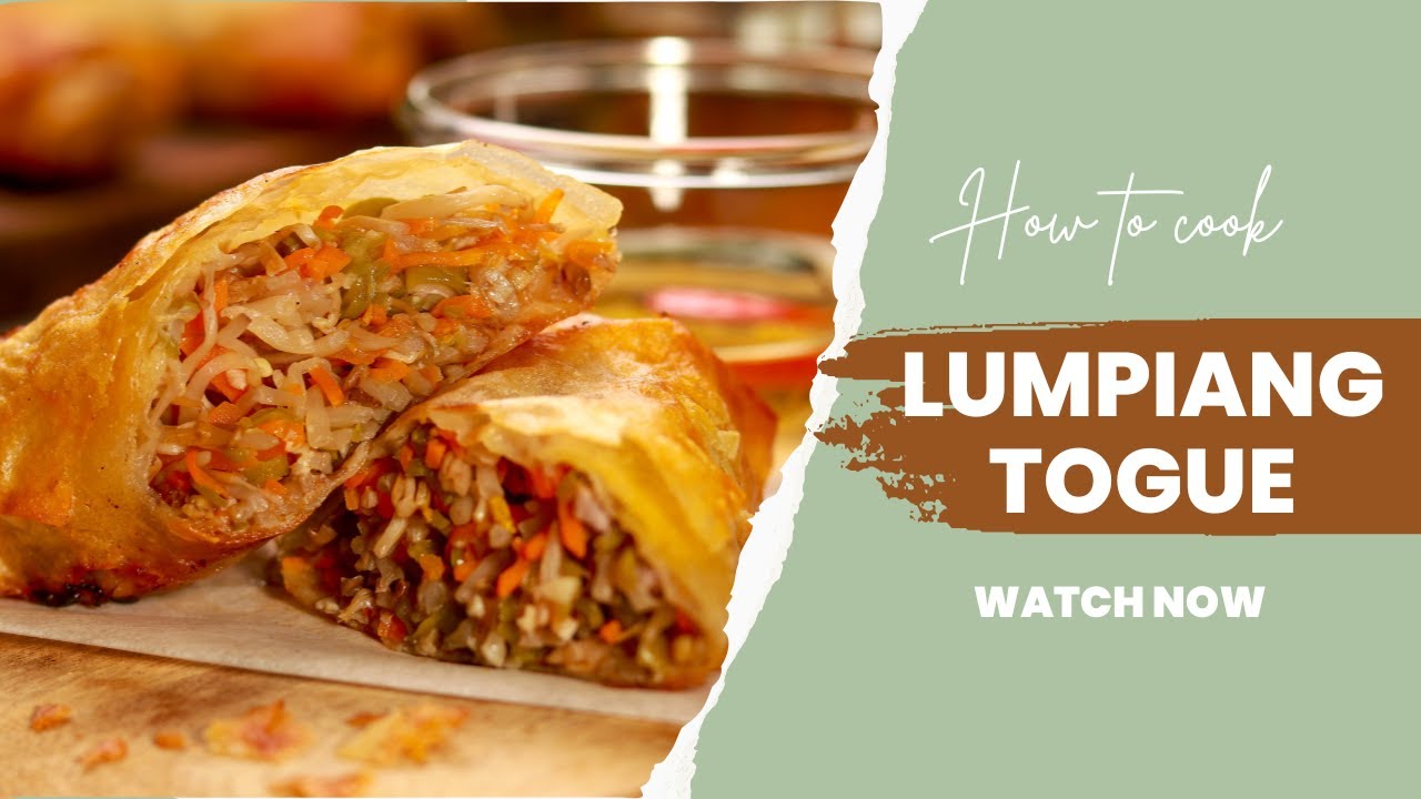 How to Cook Lumpiang Togue - YouTube