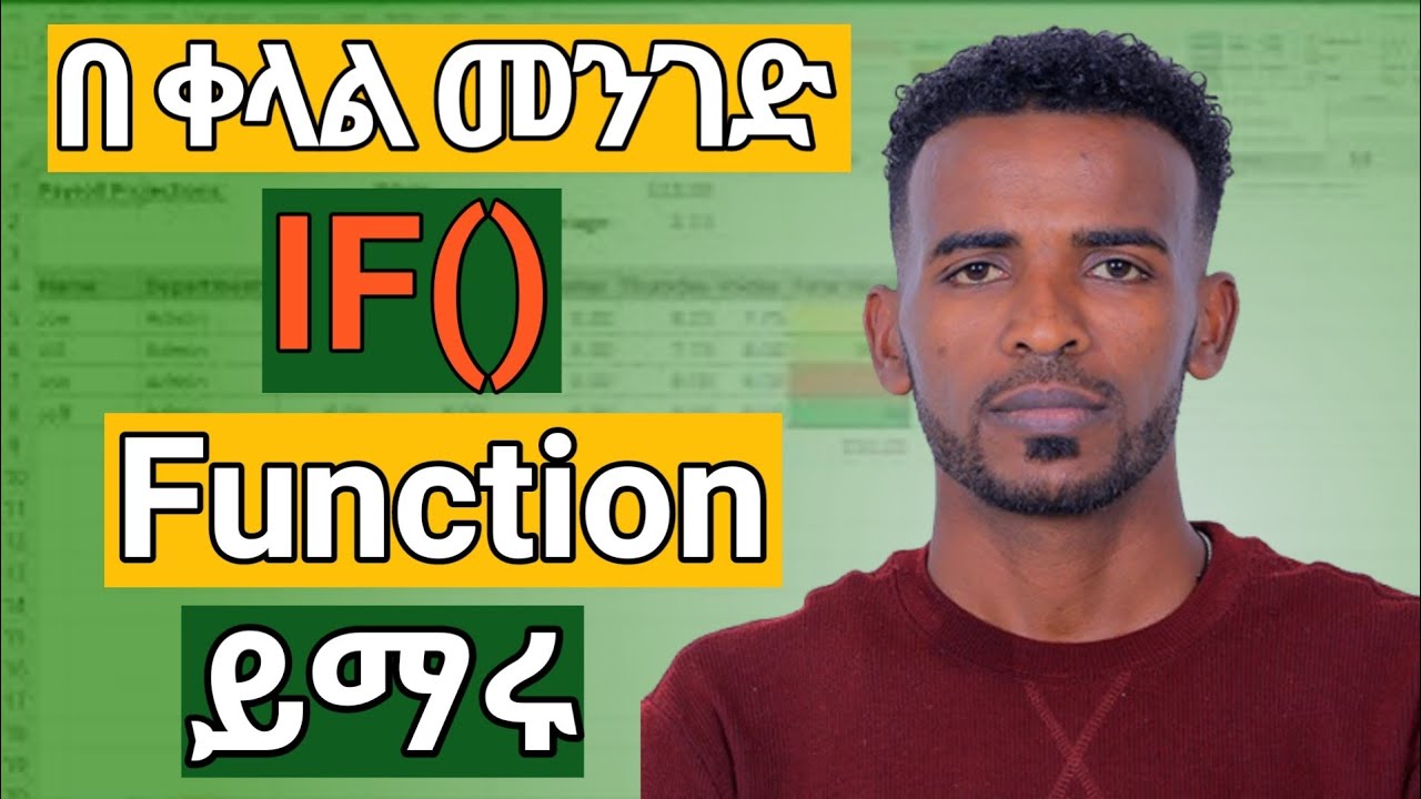"Mastering IF Function in Excel: A Beginner’s Guide" - YouTube