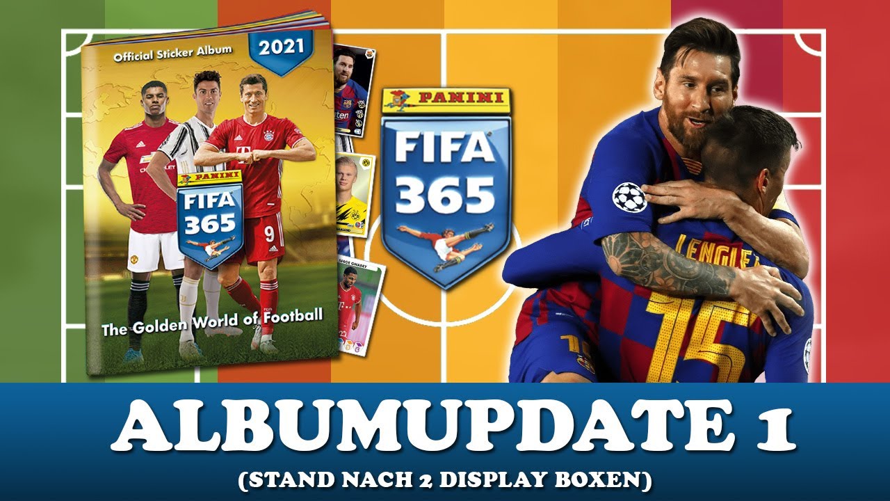 PANINI FIFA 365 2021 Sticker - ALBUMUPDATE 1 - YouTube