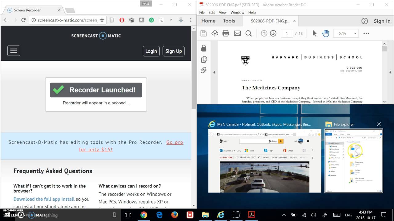 Windows 10 - Split View & Virtual Desktop - YouTube