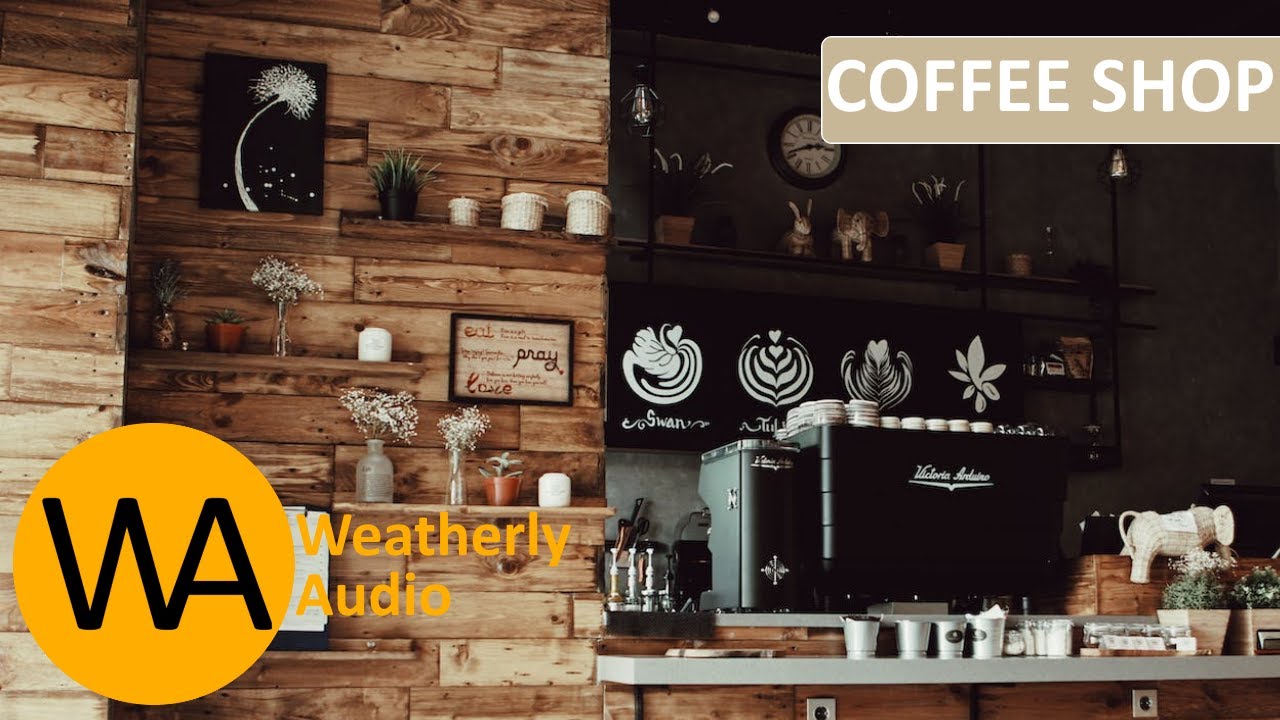 1 Hour of Calming Coffee Shop Sounds for Sleep, Relaxing Work, or ...