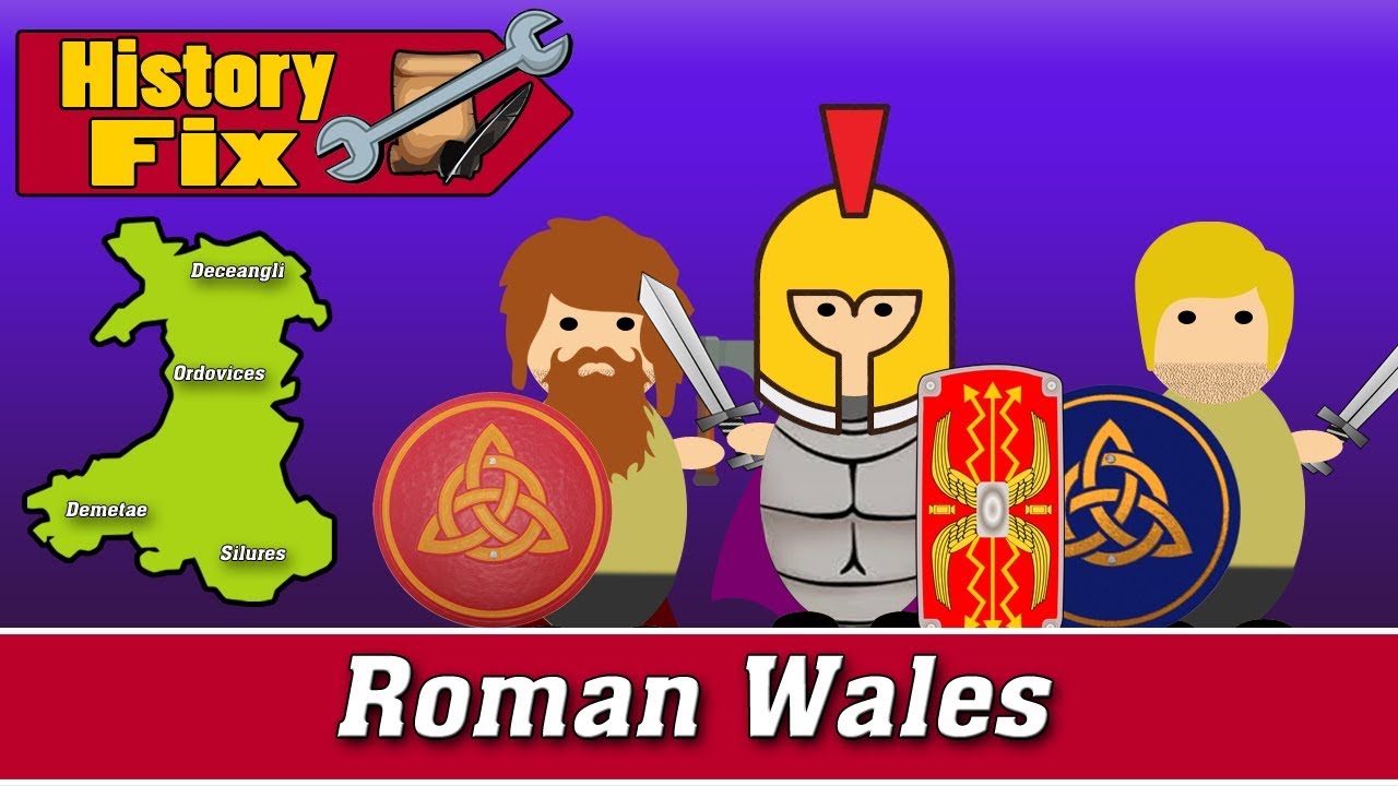 Roman Wales 3 Minute History (Welsh History) - YouTube