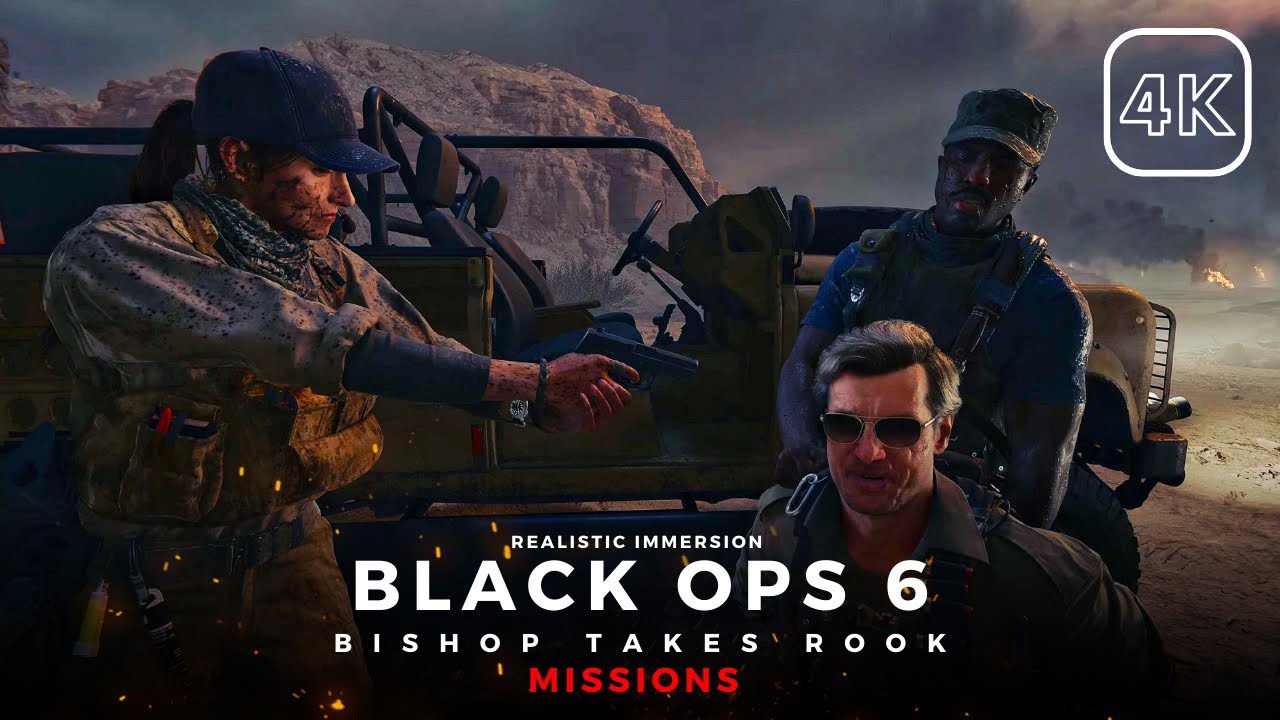 CALL OF DUTY BLACK OPS 6 BISHOP TAKES ROOK | REALISTIC Ultra Graphics ...