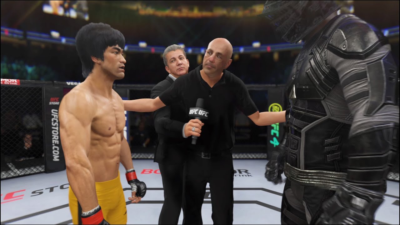 Bruce Lee vs. Dark Souls Knight - EA Sports UFC 4 - Epic Fight 🔥🐲 - YouTube