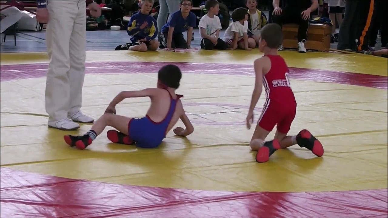 Ringen, youth wrestling Löffler - Böckle - YouTube