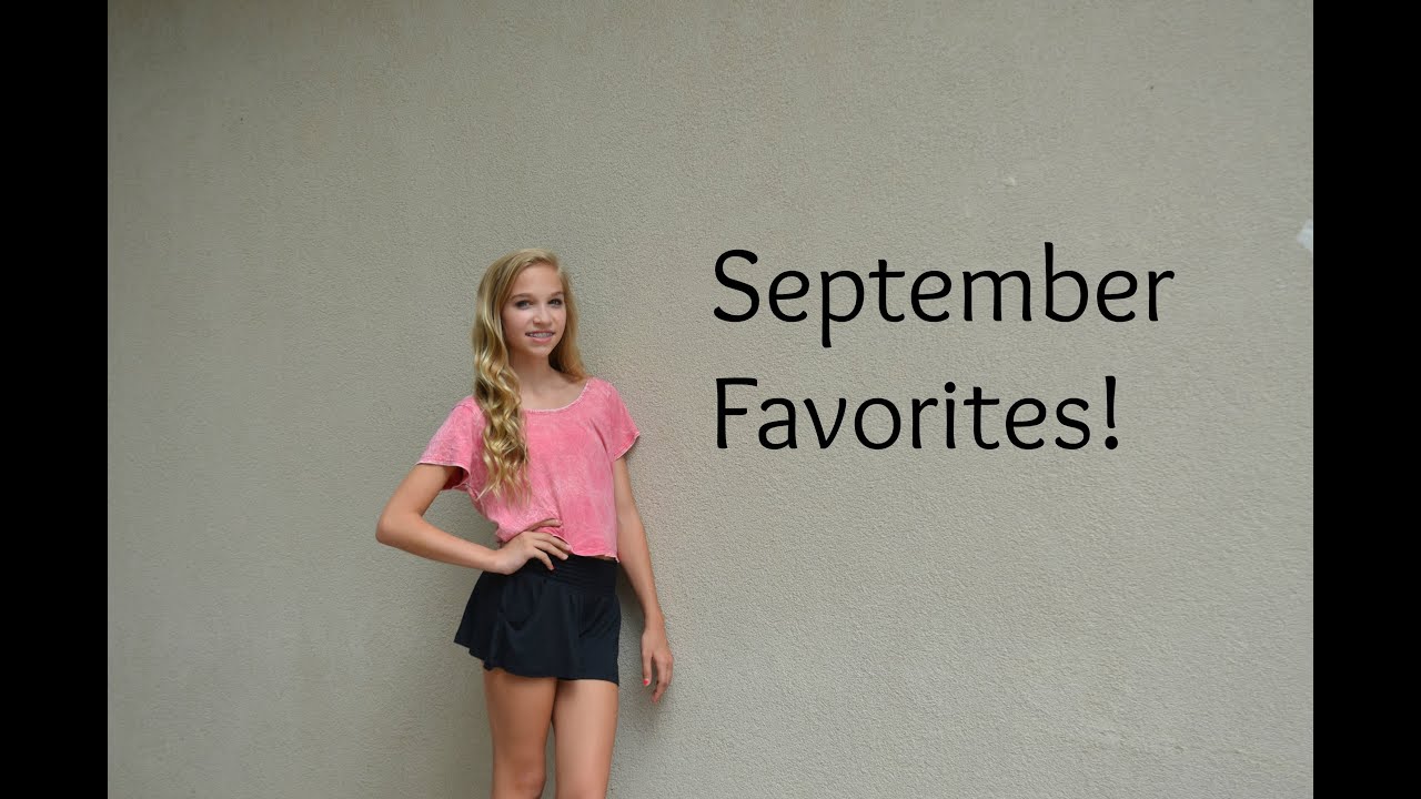 September Favorites! - YouTube