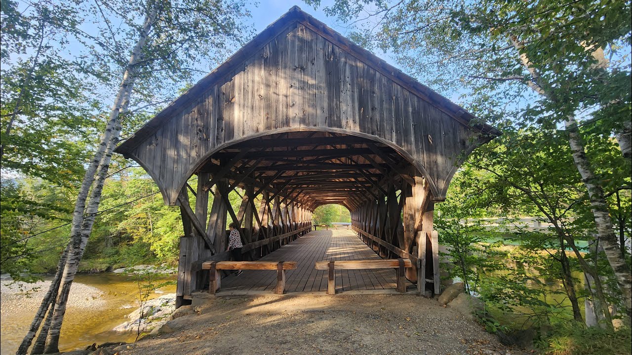 The Sunday River Covered Bridge is 152 Years Old and Still Standing! An ...