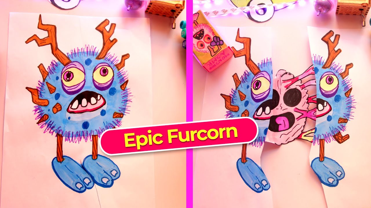 My Singing Monsters Epic Furcorn movie ARTS, CRAFTS & FUN DIYS - YouTube