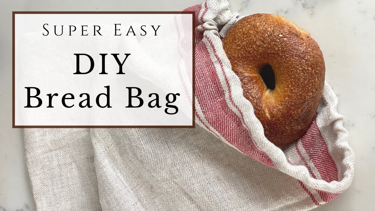 How To Sew A Bread Bag In Less Than 1 Hour YouTube